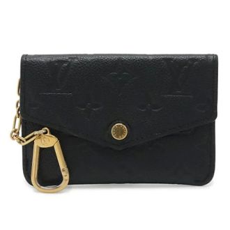 Louis Vuitton Porte-monnaie Monogram Empreinte Pre-owned - Femme - Pre-owned - Noir - Taille: ONE Size