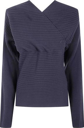 Paloma Wool Pull Col Rond - Gris