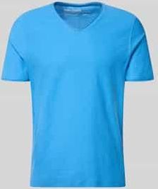 Mc Neal Regular Fit T-Shirt mit V-Ausschnitt