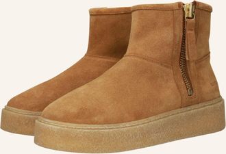 Blackstone Schn&uuml;rboots braun