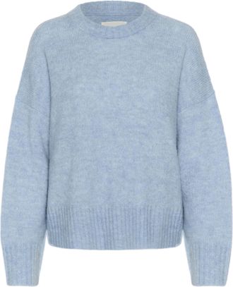 Part Two Part Two Damen Lulyapw Female Regular Fit Long Sleeve Pullover, Soft Chambray, Large