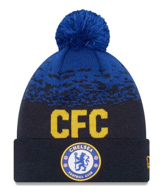New Era EPL Chelsea FC Wordmark Bobble Beanie