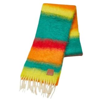 Loewe Pre-owned Laine foulards - Femme - Pre-owned - Multicolore - Taille: ONE Size
