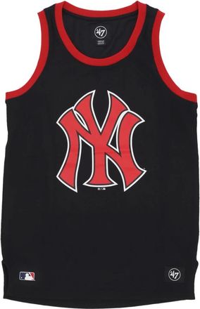 47 Brand Homme, Tops, Noir, Taille: XL Imprint Tank New City Neyyan
