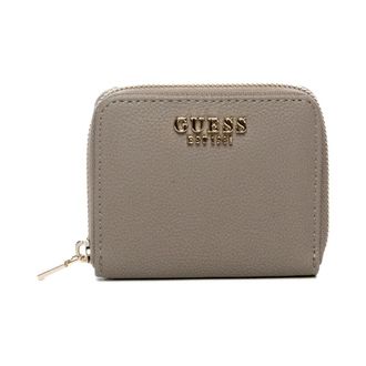 Guess Femme, Accessoires, Gris, Taille: ONE Size Portefeuille zipp&eacute; Laurel