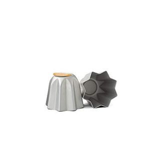 Decora 0062683 Moule pandorino en aluminium anodis&eacute;, argent, 70 g, &Oslash; 7,5 X 6,5 cm, 1 pi&egrave;ce