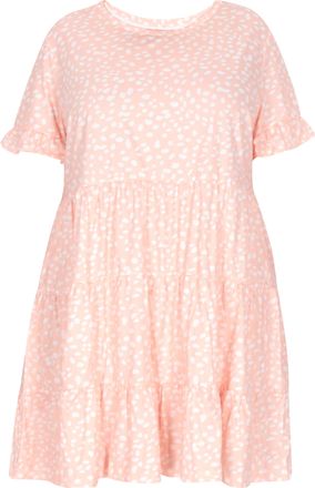 Mymo Kleid in gro&szlig;en Gr&ouml;&szlig;en Frauen Rosa