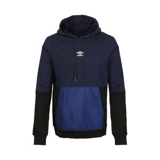 Umbro Homme, Sweatshirts et sweats à capuche, Bleu, Taille: S Spl Net Hd Swe