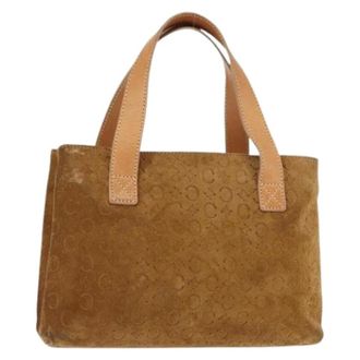 Celine Sac &agrave; main en daim Pre-owned - Femme - Pre-owned - Brun - Taille: ONE Size