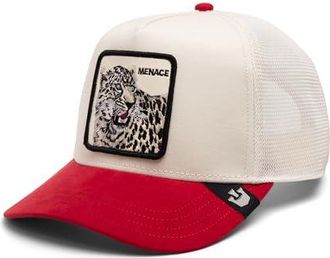 Goorin Brothers The Suede Snow Casquette de camionneur Rouge crème Taille unique, ecru, taille unique