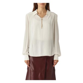 Twinset Femme, Blouses et Chemises, Blanc, Taille: 40 FR Blouse