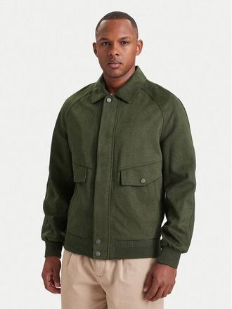 Guess Jacke aus Kunstleder M6YL36 W2822 Khakifarben Regular Fit