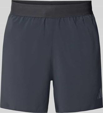 adidas Regular Fit Sportshorts mit Logo-Print Modell Run Ess Shor M