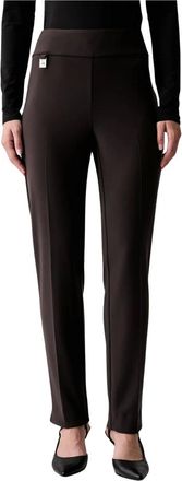 Joseph Ribkoff Femme, Pantalons, Brun, Taille: 46 FR Pantalon ajust&eacute; classique