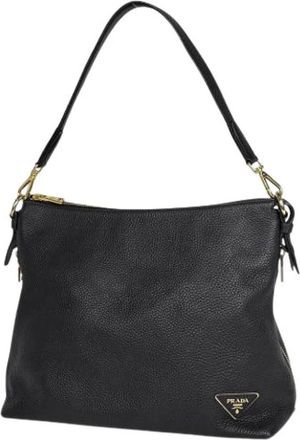 Prada Sac bandouli&egrave;re vintage Pre-owned - Femme - Pre-owned - Noir - Taille: ONE Size