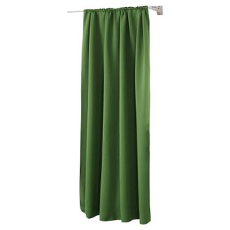 Woltu Thermovorhang, Verdunklungsvorhang für Wohnzimmer Schlafzimmer, Blickdicht, mit Kräuselband für Schiene, 250g/m² Schwere Wärmeisolierende, 135 x 245 c