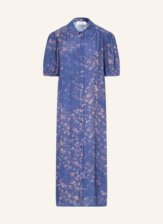 BA&SH Ba&Sh Hemdblusenkleid Norma blau