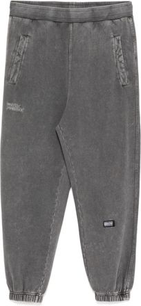 Izzue Hose mit Logo-Stickerei - Schwarz