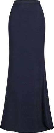 Valentino Garavani Femme, Jupes, Bleu, Taille: 40 FR Élégante Jupe Couture