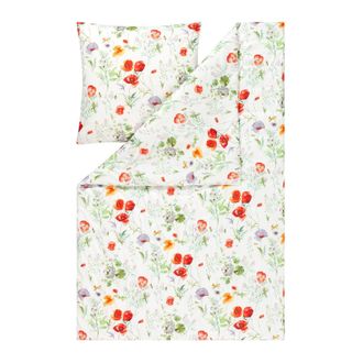 ESTELLA Estella Mako Interlock Jersey Bettw&auml;sche Mireille Multicolor 1 Bettbezug 135 x 200 cm + 1 Kissenbezug 80 x 80 cm