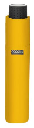 Doppler Regenschirm Mini-Taschenschirm Havanna Stick - Shiny Yellow