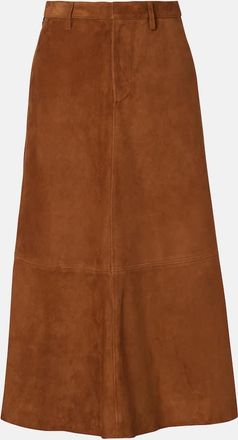 Citizens Of Humanity Midirock Cassia aus Veloursleder