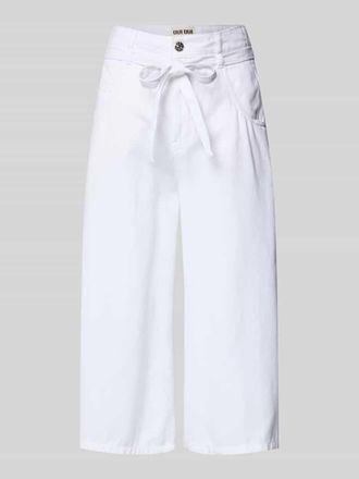 Oui Culotte im 5-Pocket-Design mit Bindeg&uuml;rtel