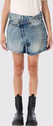 R13 Shorts R13 Damen Farbe Denim