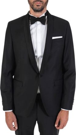 Karl Lagerfeld Homme, Vestes, Noir, Taille: L Veste de smoking