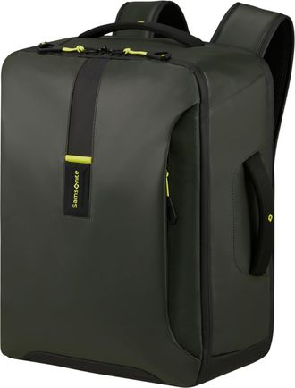 Samsonite Paradiver Light - EasyJet Handgep&auml;ck 45 x 20 x 36 cm, 33 L, 1 kg, Handgep&auml;ck, Flugzeug Rucksack M Untersetzer, Dschungelgr&uuml;n