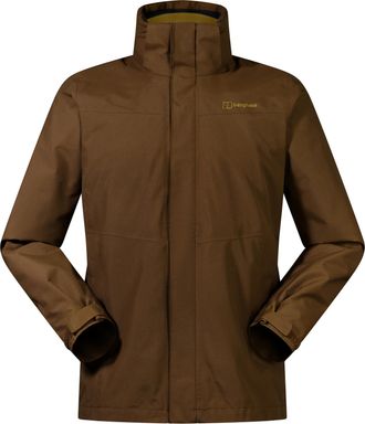 Berghaus Hillwalker Gemini 3-in-1-Jacke für Herren, Bark, 52