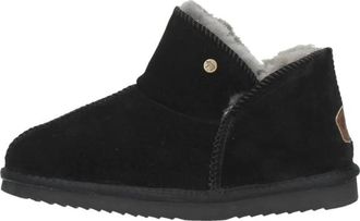 Warmbat Femme, Chaussures, Noir, Taille: 36 EU Willow Suede Slipper
