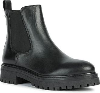 Geox Femme D Iridea B Abx A Bottines, Black, 40 EU