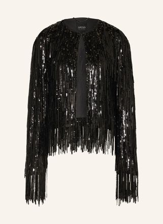 Marc Cain Kastenjacke Mit Pailletten schwarz