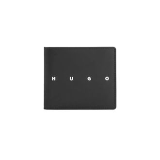 HUGO BOSS Faltbare Geldb&ouml;rse mit Kontrastlogo - - Accessories - Herren - Schwarzk - ONE SIZE