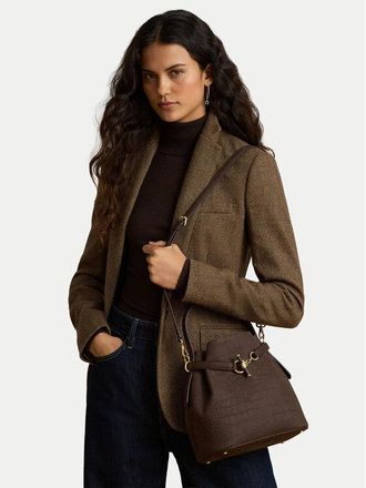 Lauren Ralph Lauren Handtasche 431P18459003 Dunkelbraun