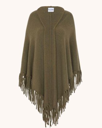 Kujten Ch&acirc;le &agrave; franges cachemire, 4 fils - Ch&acirc;le Joyce