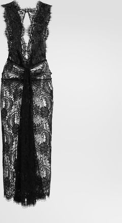 Dolce & Gabbana Kleid Aus Spitze - Frau Collection Schwarz 40