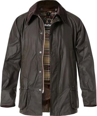 Barbour Herren Jacke braun Baumwolle unifarben