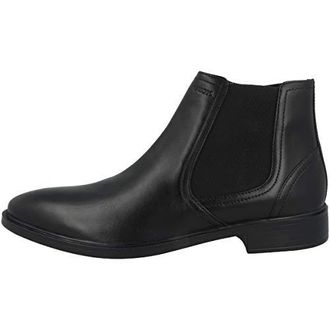 Geox Homme U Gladwin A Bottines, Black, 43 EU