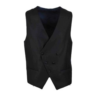 Alessandro Dell'Acqua Elegante Weste mit Polyester-Mix - - Suits - Herren - Blau - S