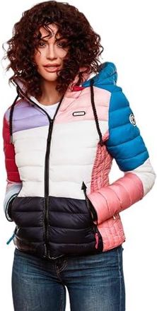 Navahoo Veste dhiver matelassée B881 pour femme, Dark1., XS