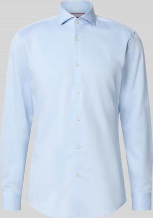HUGO BOSS Slim Fit Businesshemd aus reiner Baumwolle Modell Kason
