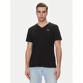 Schott NYC T-Shirt TSCASUALV Schwarz Regular Fit