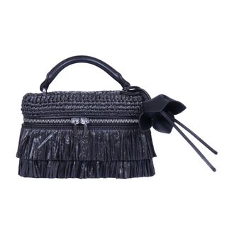 Michael Kors Femme, Sacs, Noir, Taille: ONE Size Sac bandouli&egrave;re extra-petit &agrave; poign&eacute;e sup&eacute;rieure