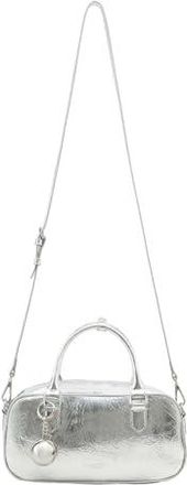 Seidenfelt Manufaktur sac &agrave; main sac &agrave; &eacute;paule bandouli&egrave;re Lofdal Handbag Silver argent&eacute;