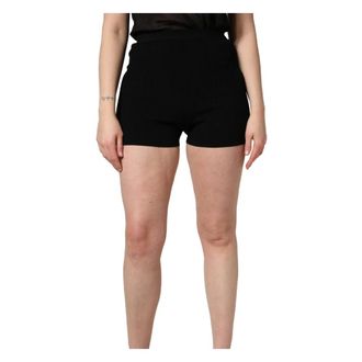 Dolce & Gabbana Femme, Shorts, Noir, Taille: 36 FR Hot Pants