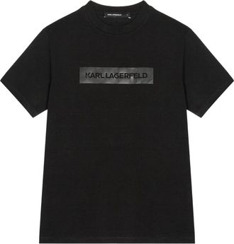 Karl Lagerfeld t-shirt à logo - Noir