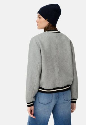 Camel Active Kurzjacke Indoor Jacke mit Taschen Langarm