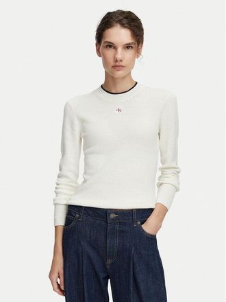 Calvin Klein Jeans Pullover LV047G309G Creme Regular Fit